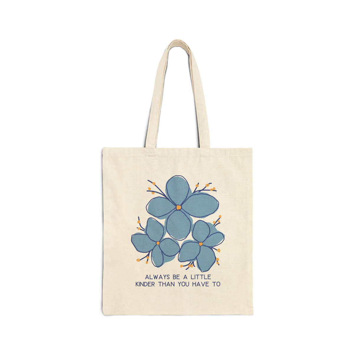Cotton Canvas Tote Bag Kindness Bag - Always Be Kind – Kindness Rock ...