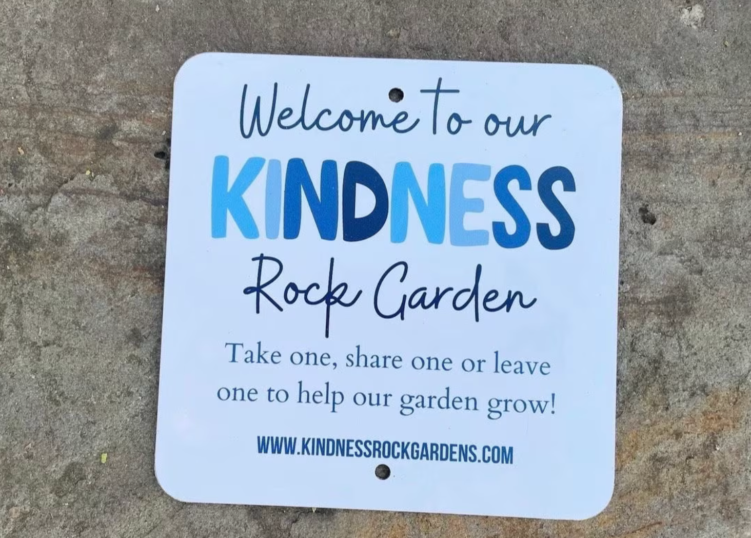 Kindness Rock Gardens